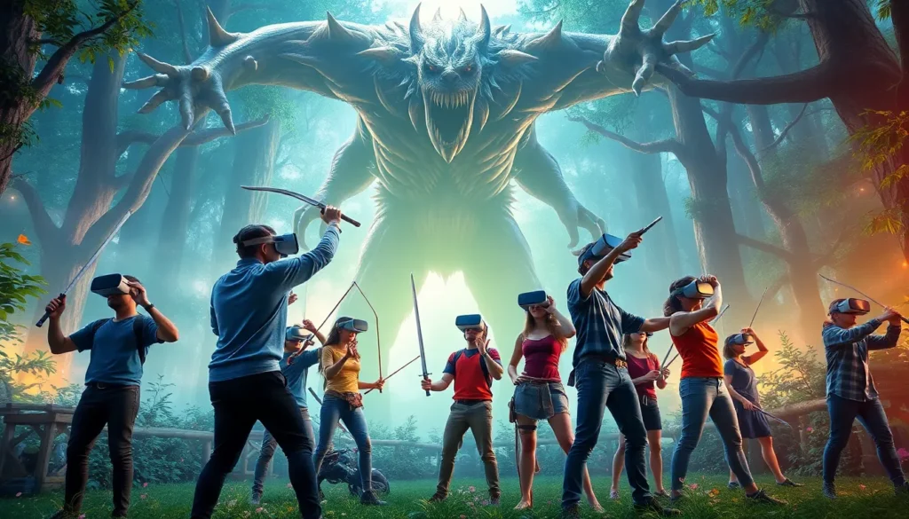 VR Giant Creature Battles: Experience Epic Showdowns Like Never Before ...